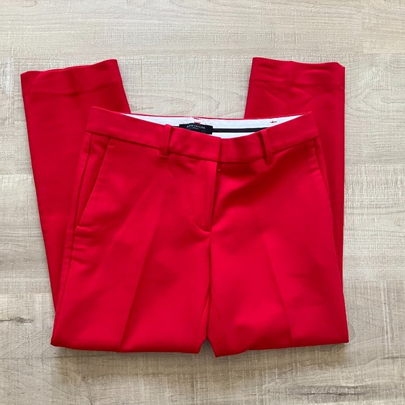 Ann Taylor | Pants & Jumpsuits | Ann Taylor Red Slacks | Poshmark